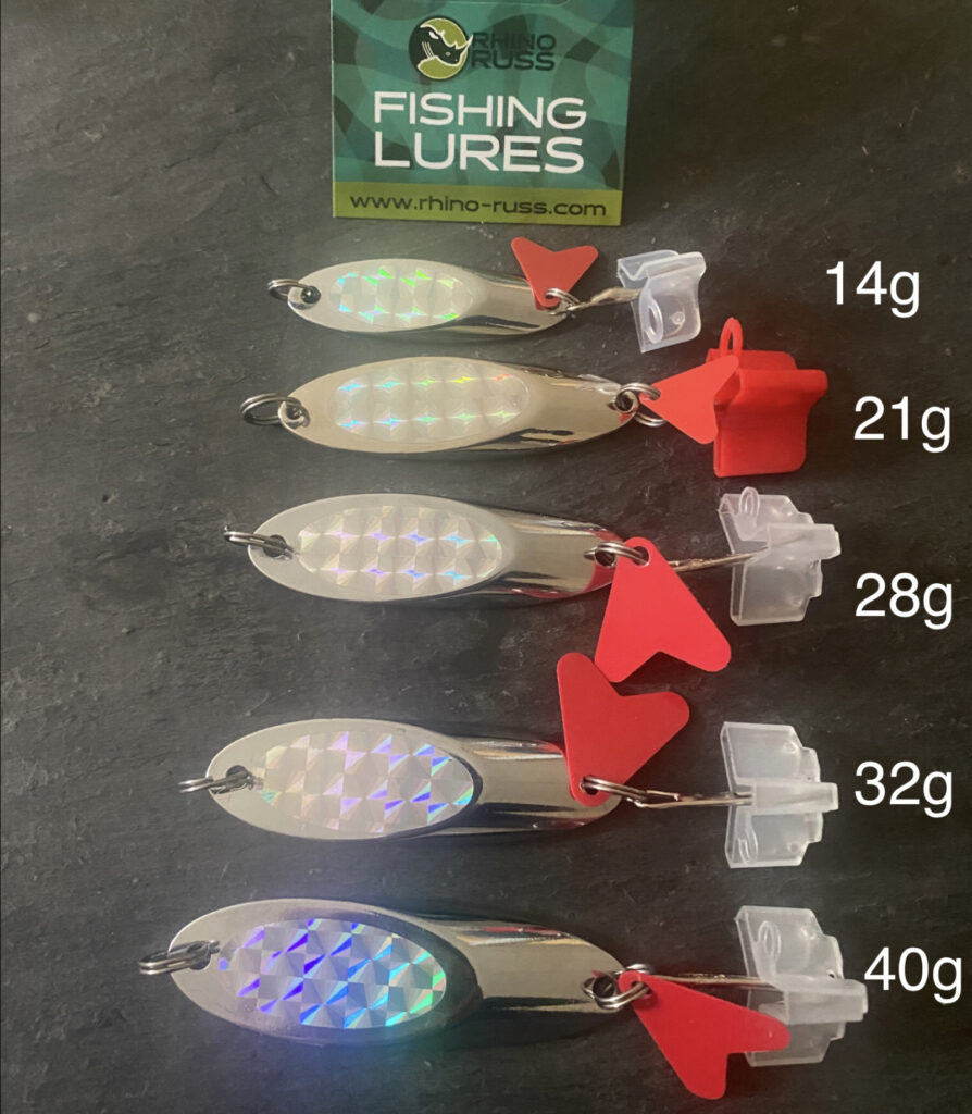 Dexter Style 5 x spinning lures various sizes - RhinoRuss