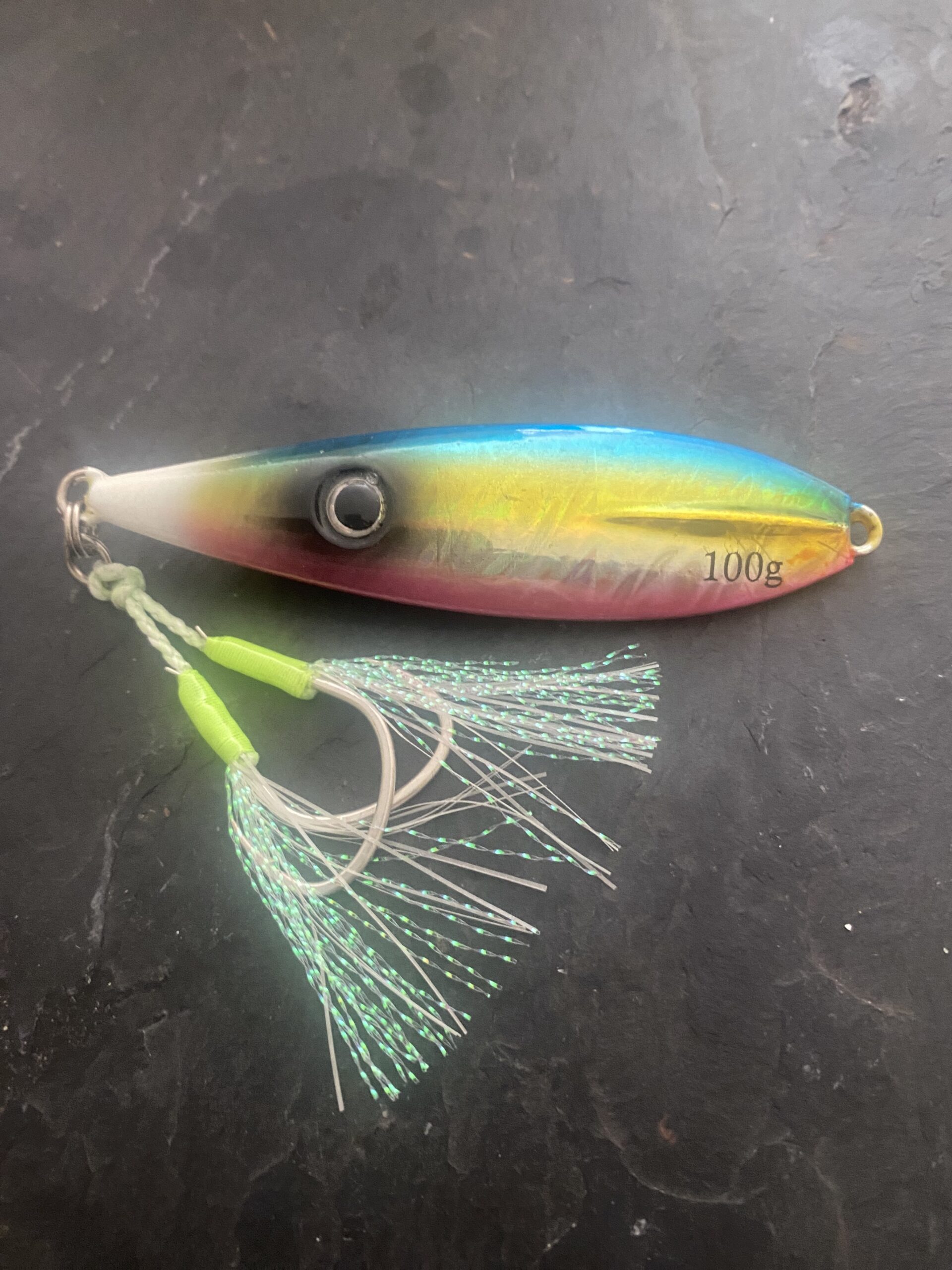 100g Rhino Rainbow Slow Pitch Jig High-Performance Fishing Lure - RhinoRuss