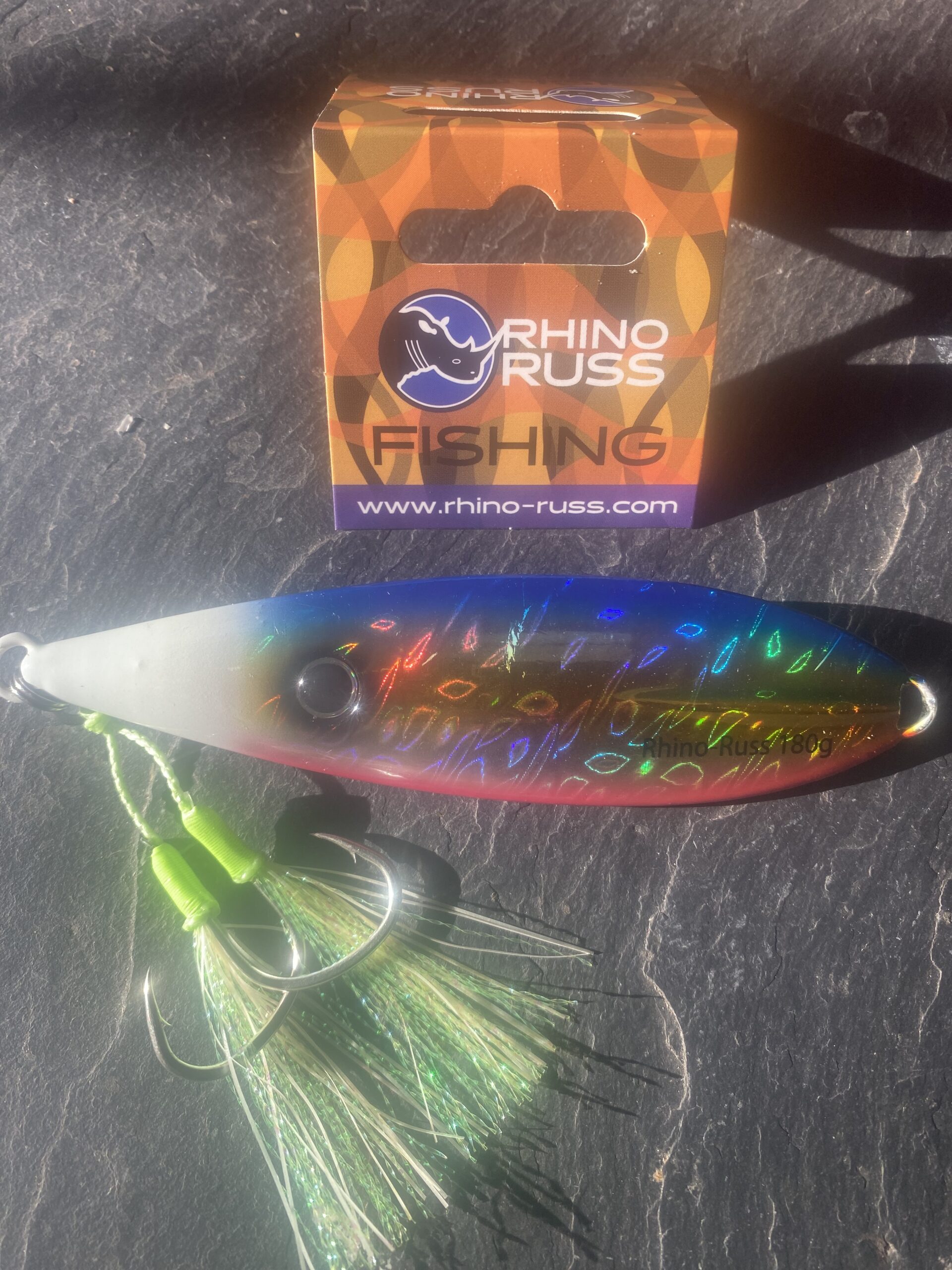 180g Rhino Rainbow Slow Pitch Jig High-Performance Fishing Lure - RhinoRuss