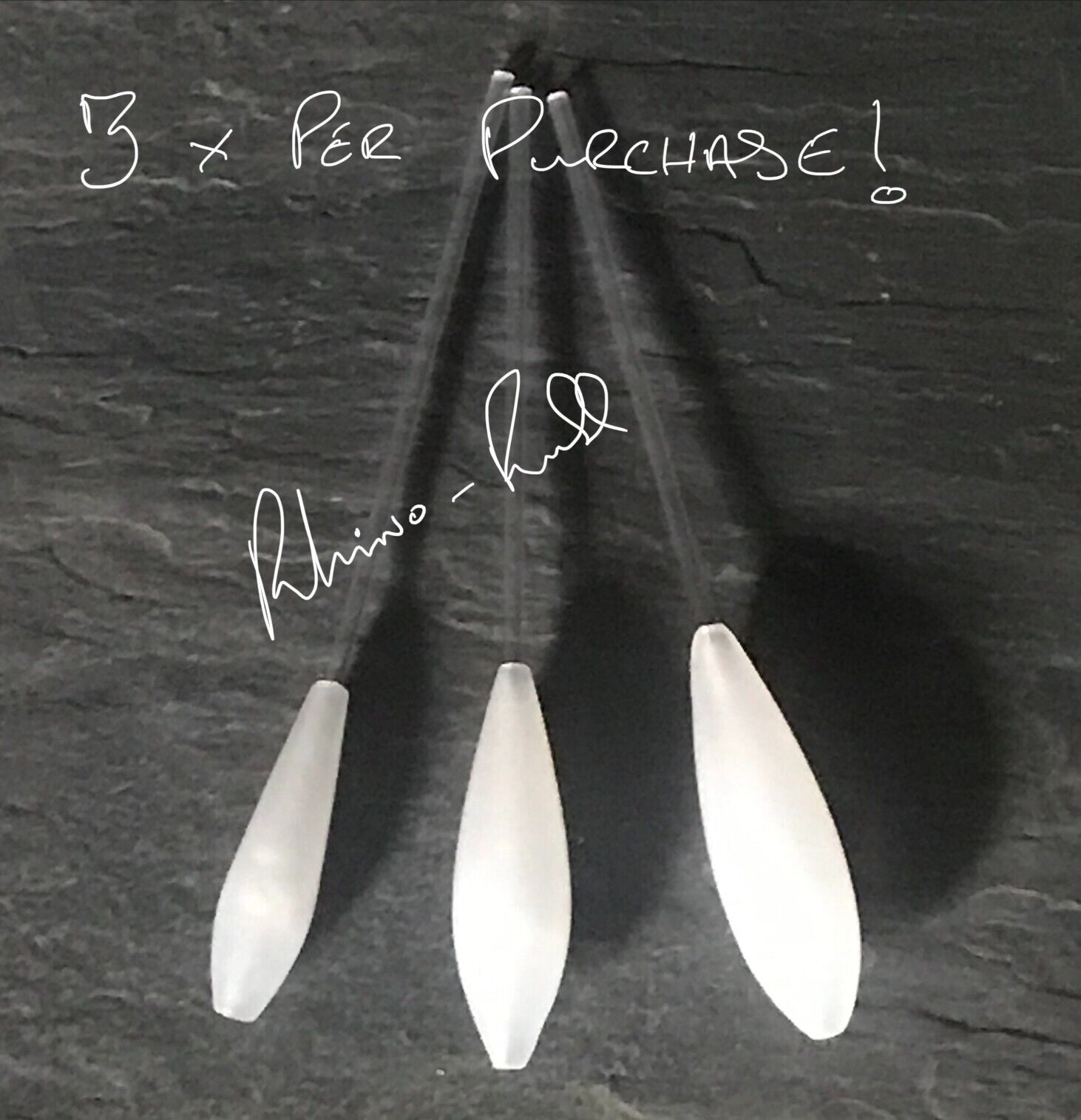 3 x Bombarda Surface Fishing Floats Distance Top in-line 3 Sizes ...