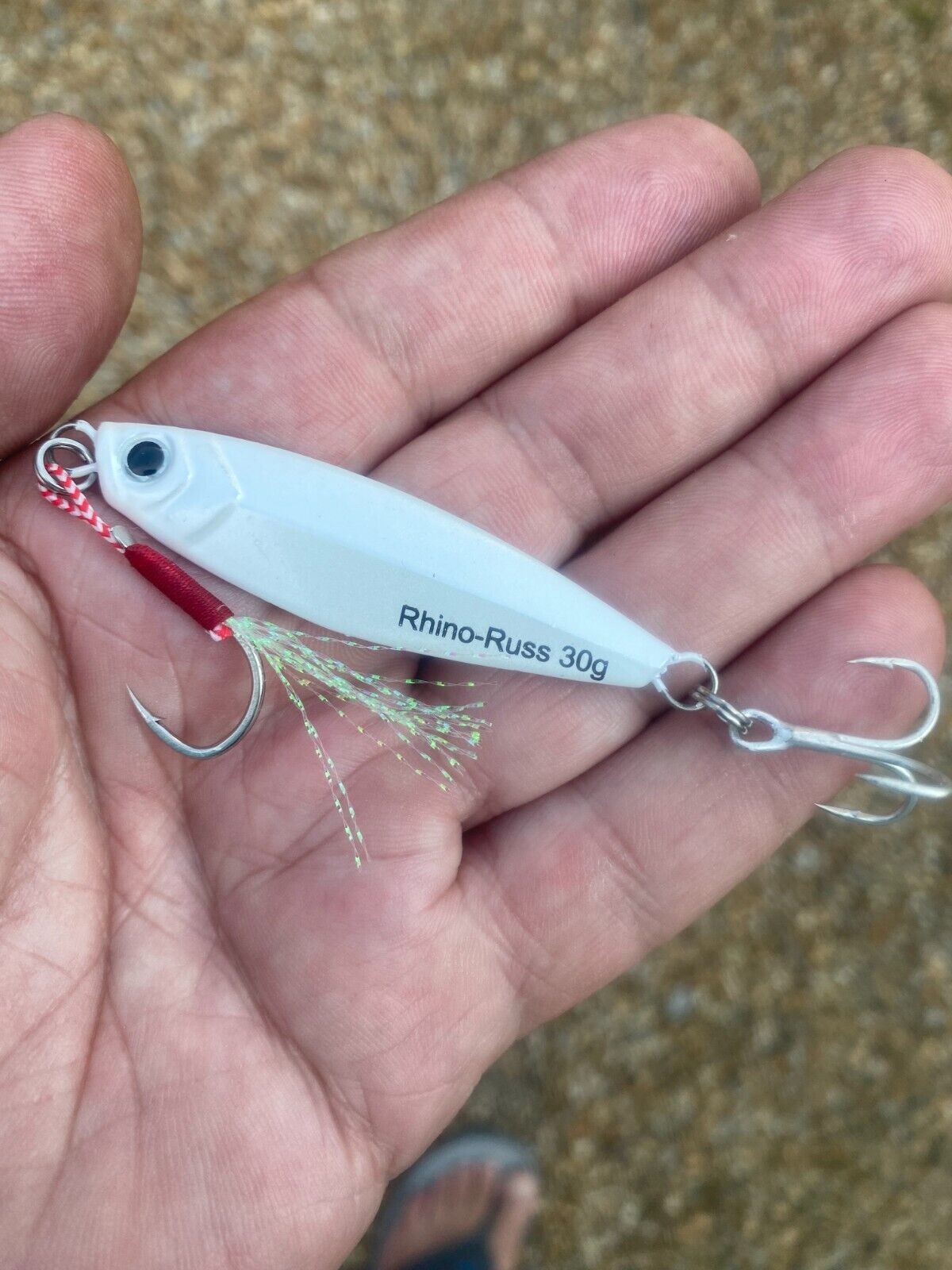 Ivory 30g Casting Jig, Metal Slow Jigging Lure SPJ - RhinoRuss